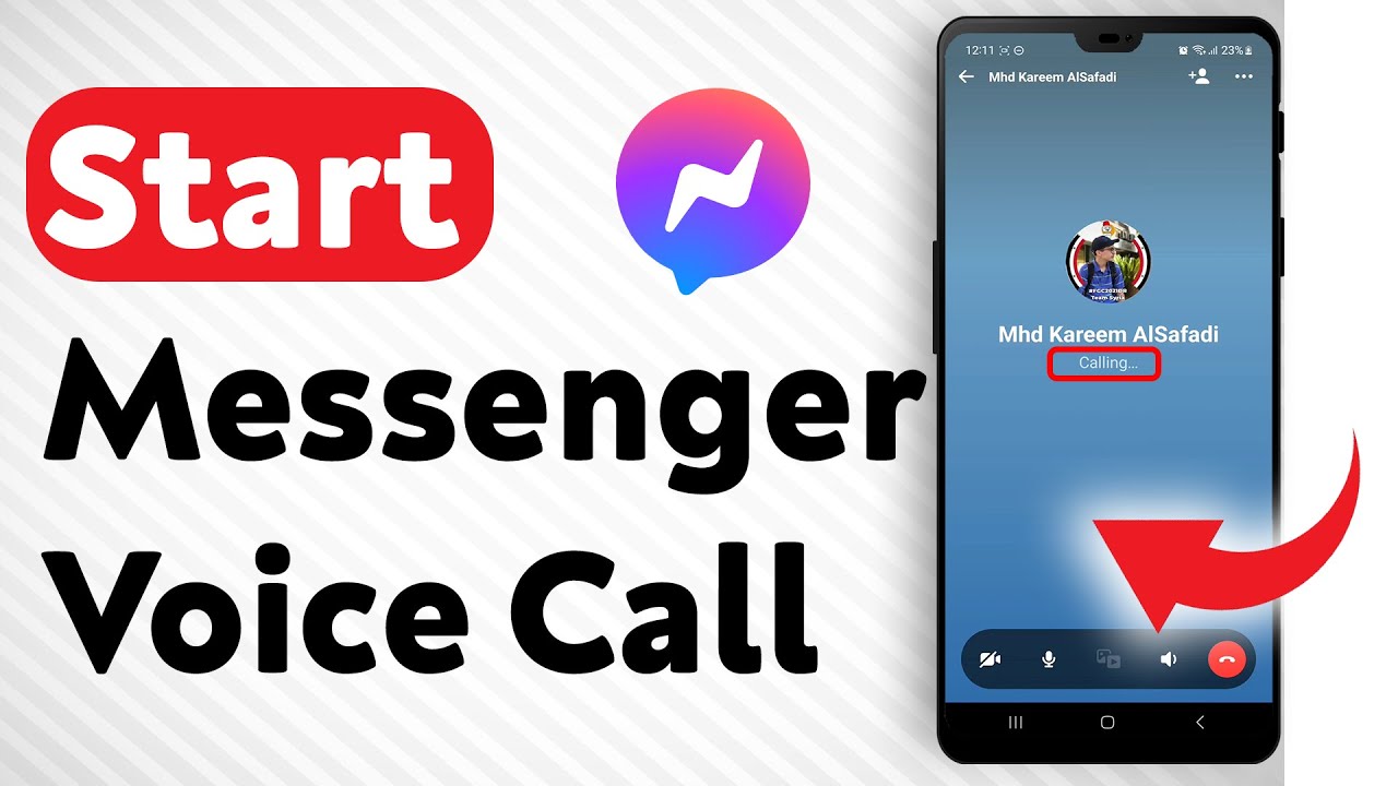 How To Start a Voice Call On Messenger - Full Guide - YouTube
