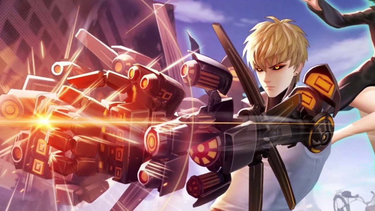 Skin Spotlight - Genos (Errol) | AoV x One Punch Man | Arena of Valor ...
