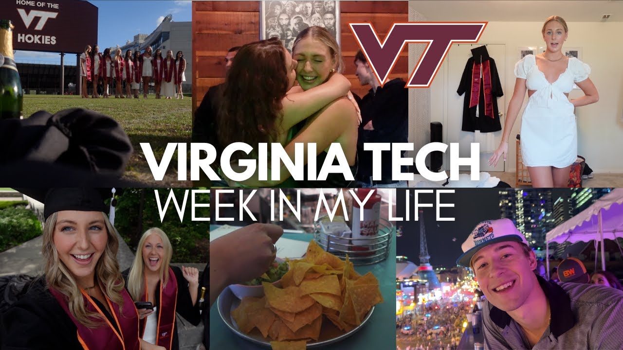 a busy & fun college week in my life | virginia tech - YouTube