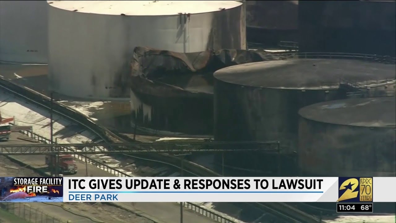 All ITC tanks containing pygas secured, officials say - YouTube