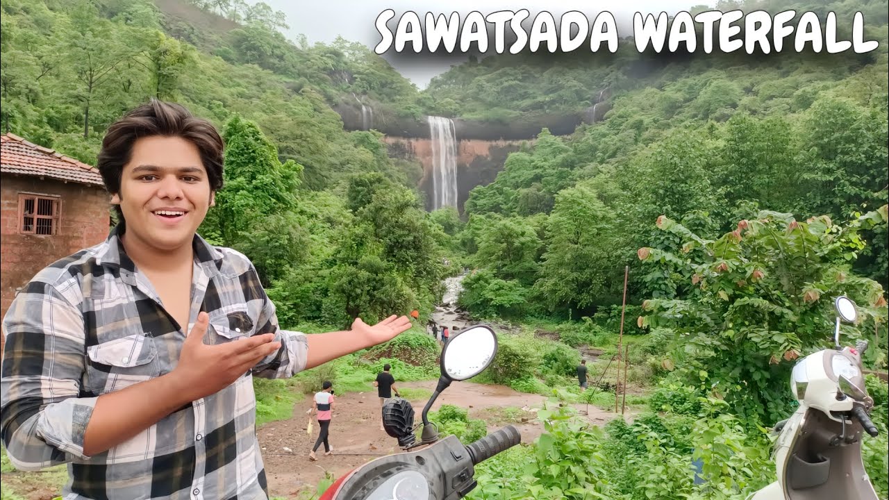 sawatsada waterfall || chiplun | saatsada waterfall - heyy kaif - YouTube