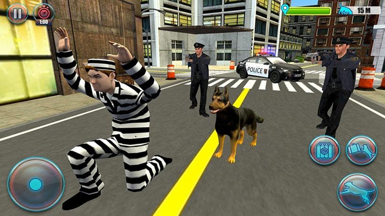 NY City Police Dog Simulator 3D Android Gameplay - YouTube