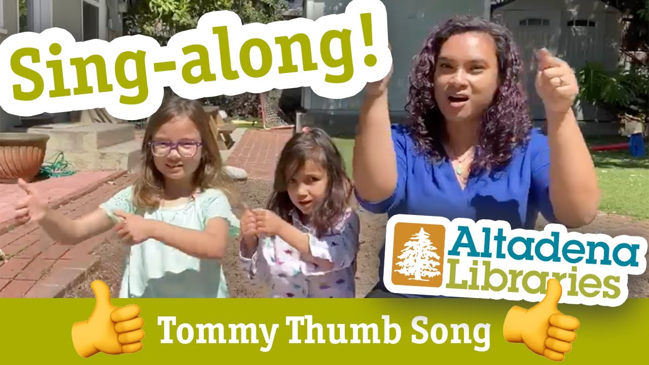 Early Literacy Sing-along: Tommy Thumb Song - YouTube