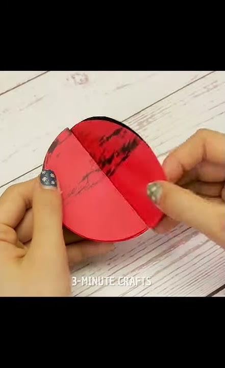 DIY Paper Mickey Mouse Ornaments || Everyday Crafts #shorts - YouTube