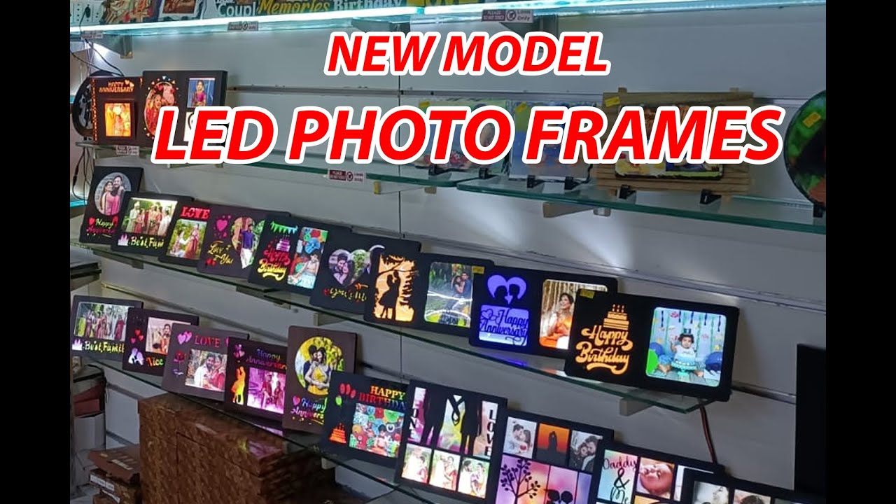 LED PHOTO FRAMES - YouTube