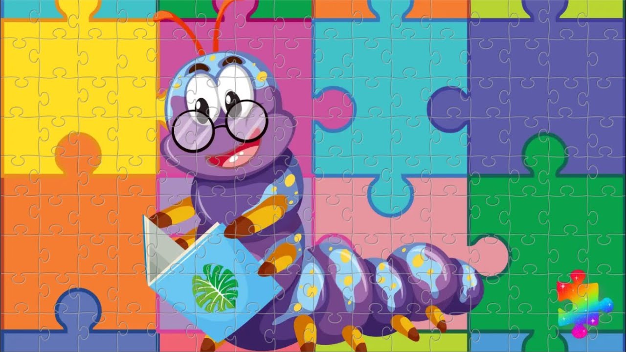 Learning Caterpillar - Jigsaw Puzzles for Kids - Puzzle Planet - YouTube