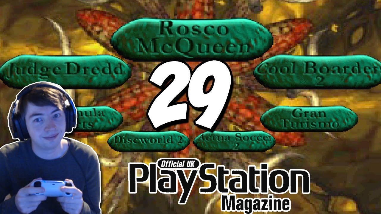 All The UK PS1 Demos - Euro Demo 29 (UK PlayStation Magazine) - YouTube