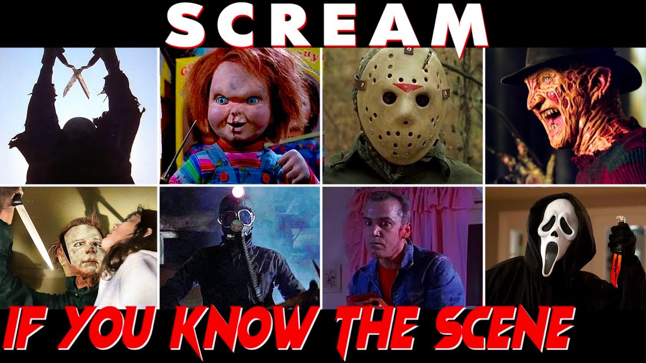 Slasher Movie Scene Quiz - Horror Trivia - YouTube