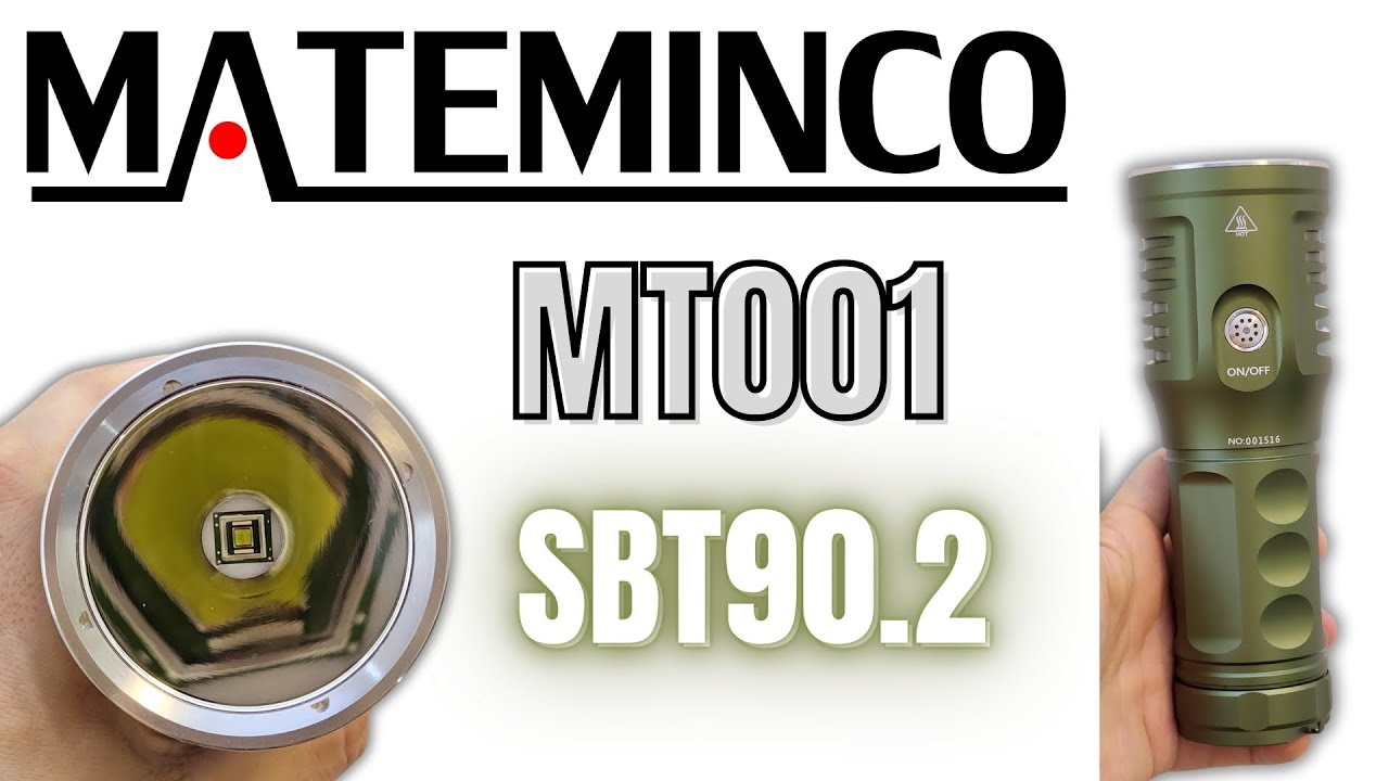 Mateminco MT001 | LED SBT90.2 - YouTube