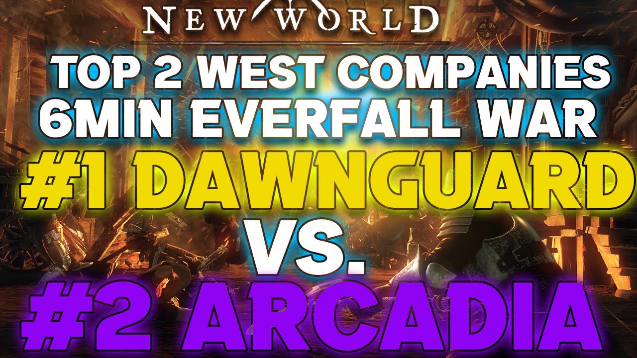 DRAMA! 6 MIN Everfall ATTACK: El Dorado, West - New World MMO WAR PVP - Bow Rapier - YouTube