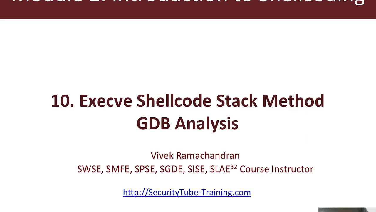 030 Execve Stack GDB Analysis - YouTube