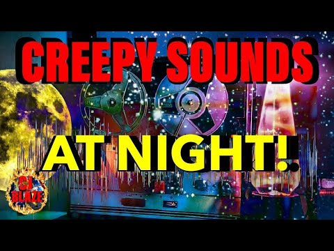 Creepy sounds in the sky at night - YouTube
