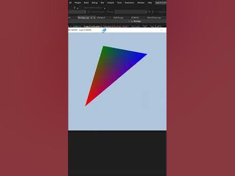 3. First Triangle | Learning DirectX 12 - YouTube