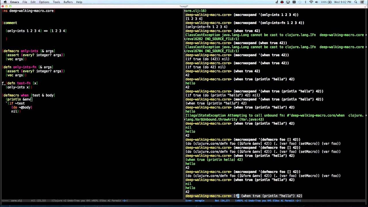 Clojure : Deep Walking Macros - YouTube