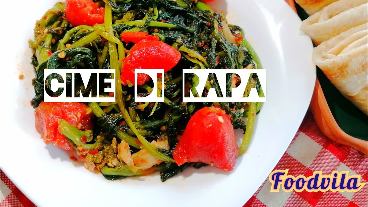 HOW TO COOK CIME DI RAPA - YouTube