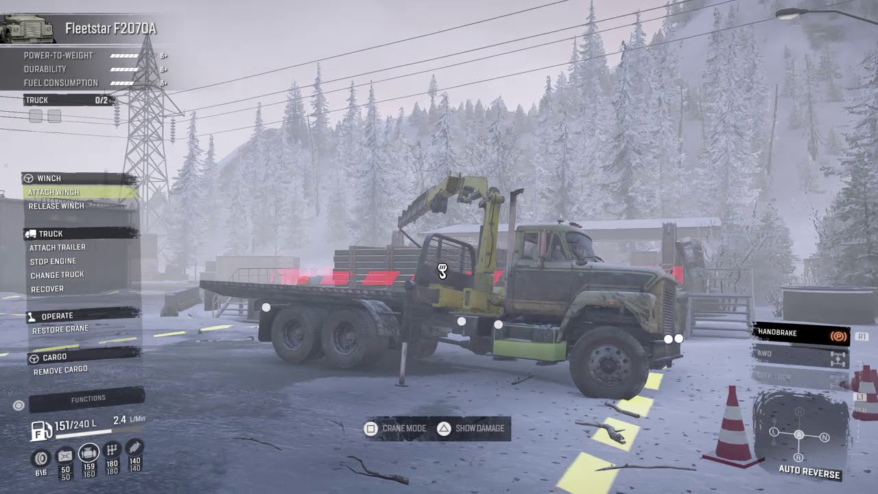 SnowRunner: Rock Obstacle - YouTube