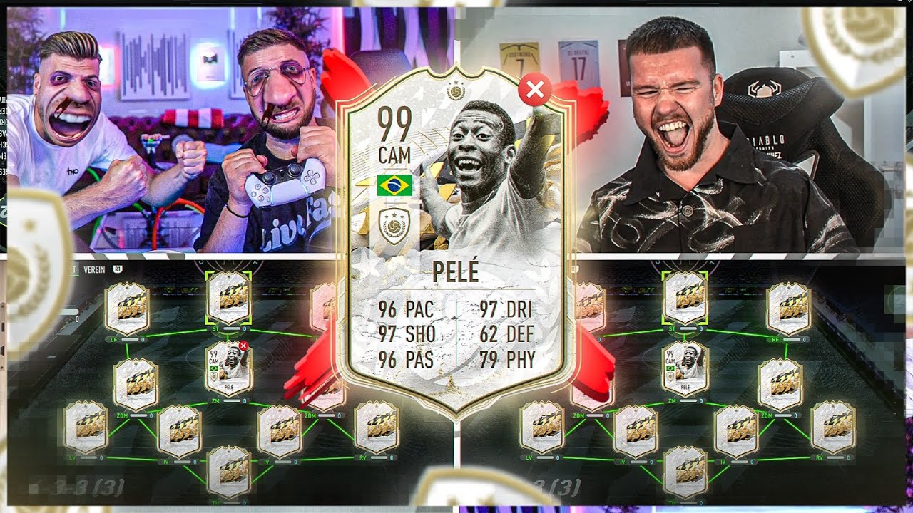 FIFA 22: Icon MOMENTS PELE 99 Squad Builder Battle VS Proownez ☠️😲 ...