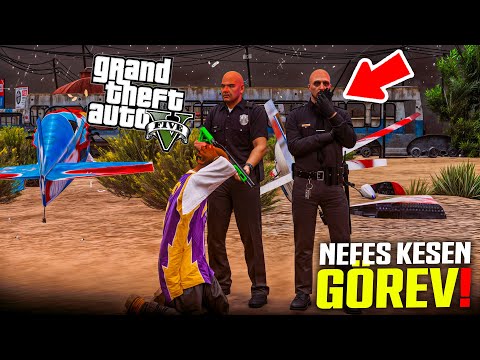 GTA 5 HAYDAR İLE POLİSİYE !! POLİSLİKTE NEFES KESEN İLK GÖREV !!! #133