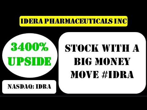 Idera Pharmaceuticals Inc Stock with a big money move #idra - idra ...