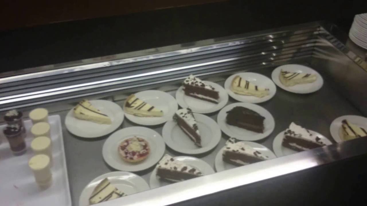 P&O ferries the kitchen buffet dinner - YouTube