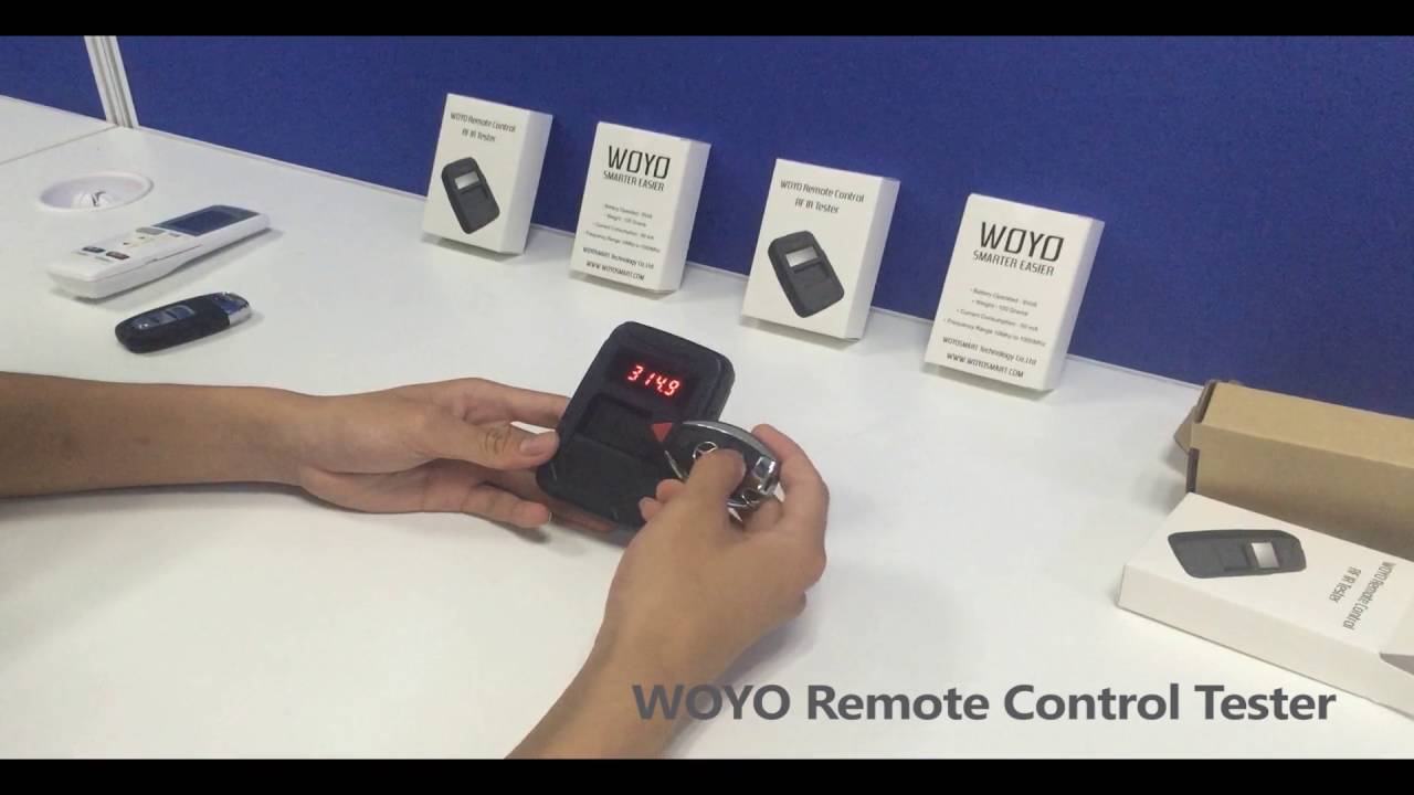 WOYO Remote Control Tester - YouTube
