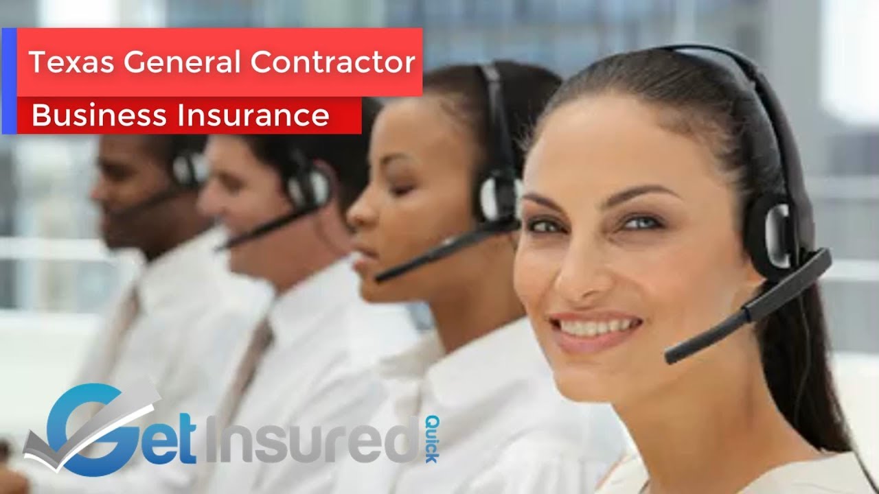 Texas General Contractor Business Insurance - YouTube