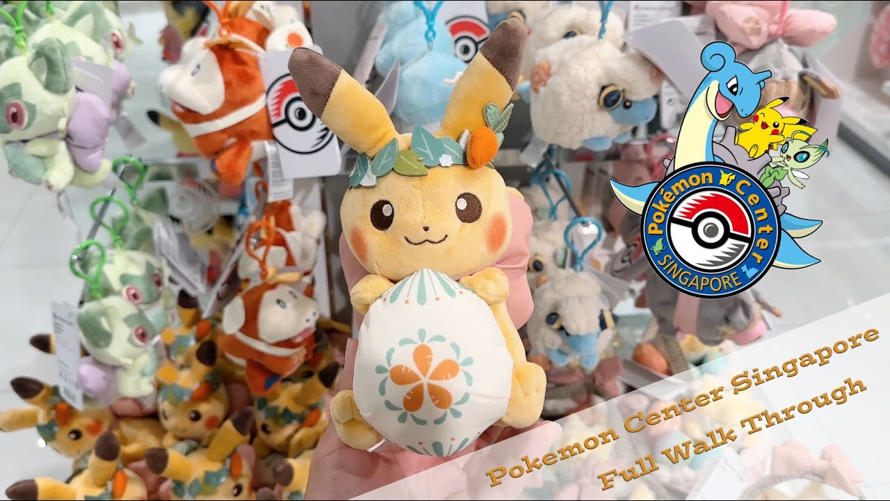 [4K] Pokemon Center Singapore - Full Walkthrough [2023] - YouTube