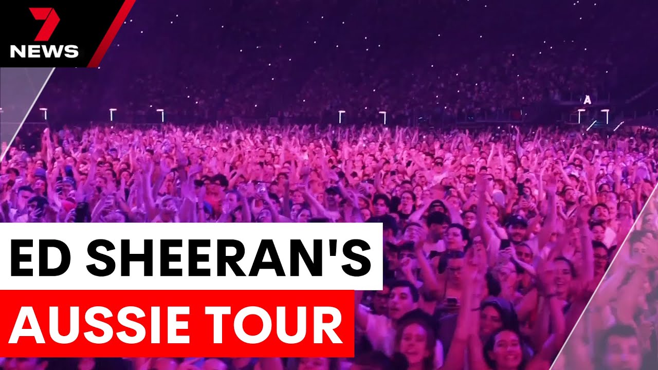 Ed Sheeran returns to Australia for his upcoming Loop World Tour | 7NEWS - YouTube Music