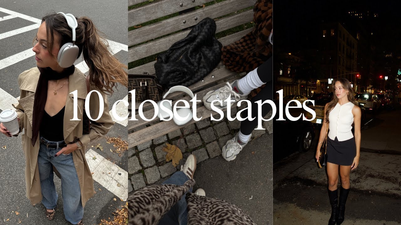 10 Closet Staples 2025 | Rachel Brunelle - YouTube