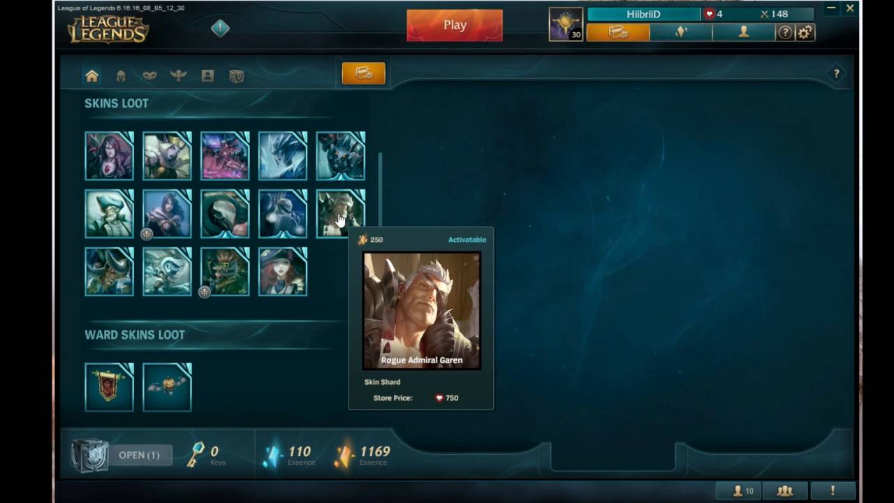 Getting Zed Skin For FREE | Skin shard showcase - YouTube