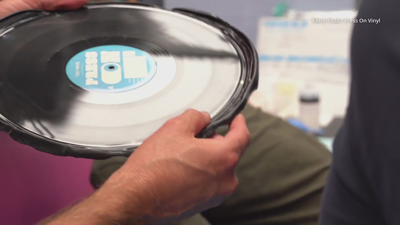 World's first PVC-free vinyl record made, using sources such as sugars ...