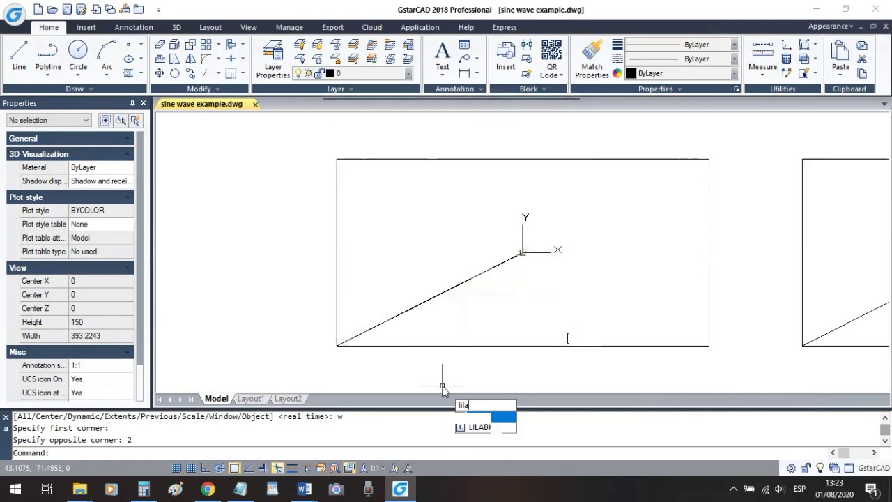 How To Draw A Sine Wave In AutoCAD GStarCAD ZwCAD Using The Drawing how-to-draw-a-sine-wave-in-autocad-gstarcad-zwcad-using-the-drawing