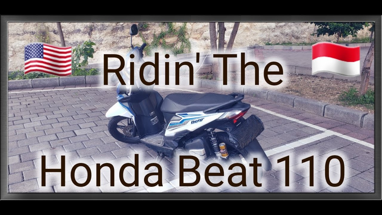 Riding The Honda Beat 110 [4K] - YouTube