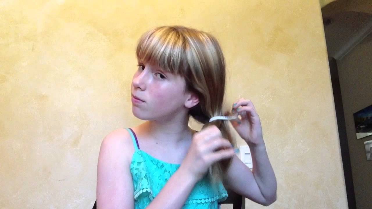 Inward Ponytail - YouTube