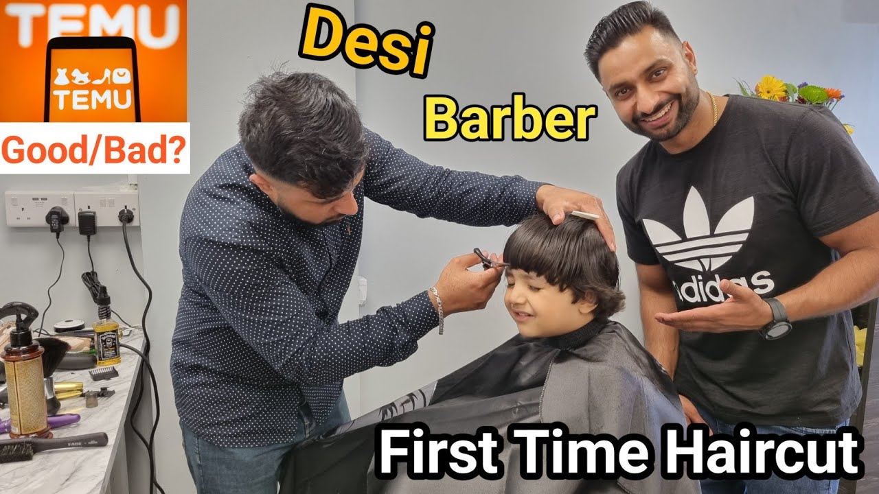 Kaisa Lga New Haircut ️ | Temu Online Shopping Review | #vlog #haircut ...