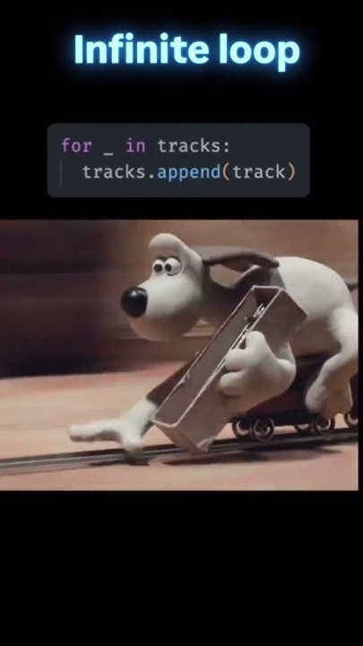 When the loop never ends #shortsfeed #programming #programmingmemes - YouTube