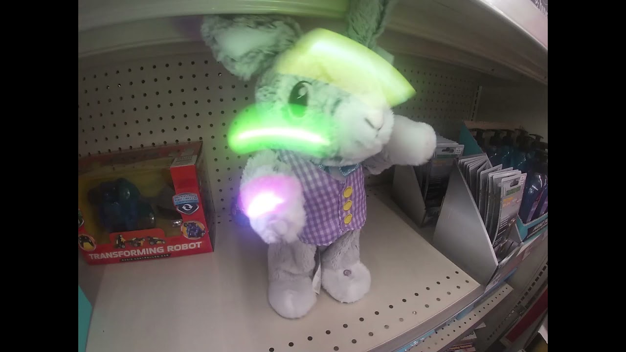 Bunny Spinner Animatronic Spinning you right round - YouTube