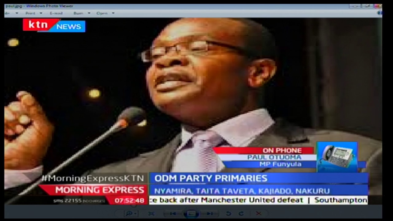 Will Funyula Mp Paul Otuoma abandon ODM and go it alone after today's ...