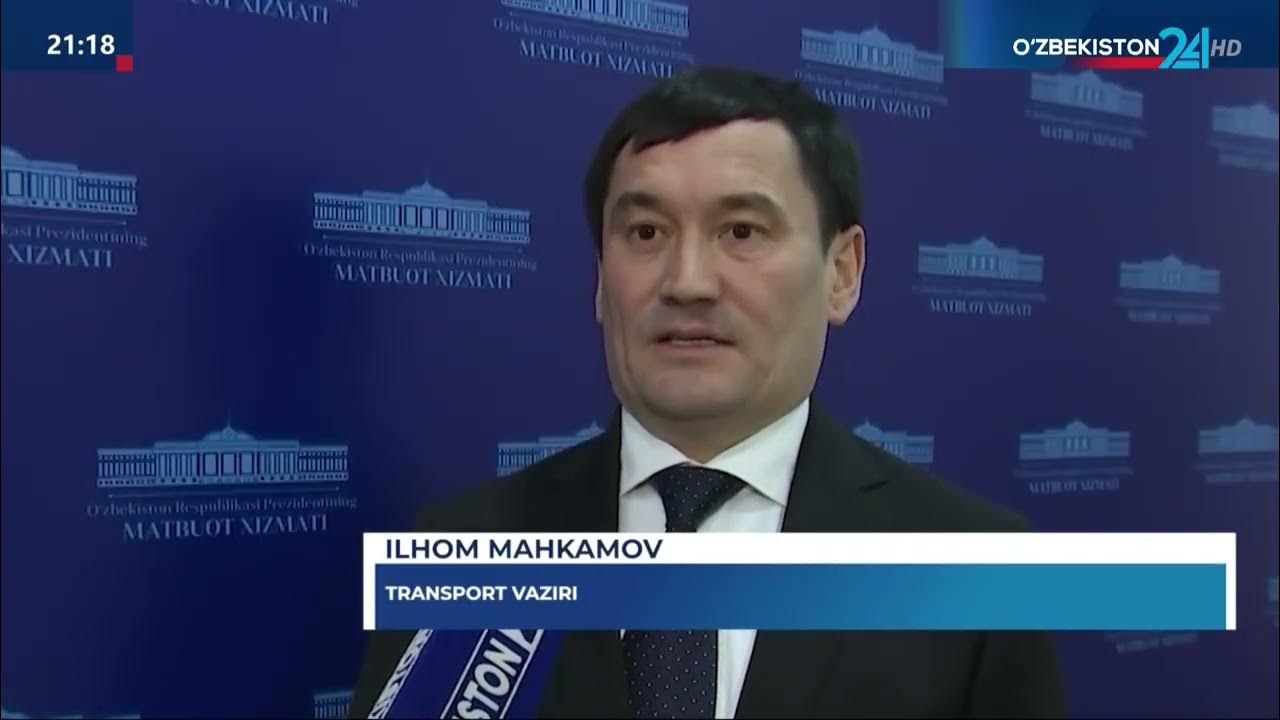 Shavkat Mirziyoyev yirik transport infratuzilmasi loyihalari bo‘yicha hisobot bilan tanishdi ...