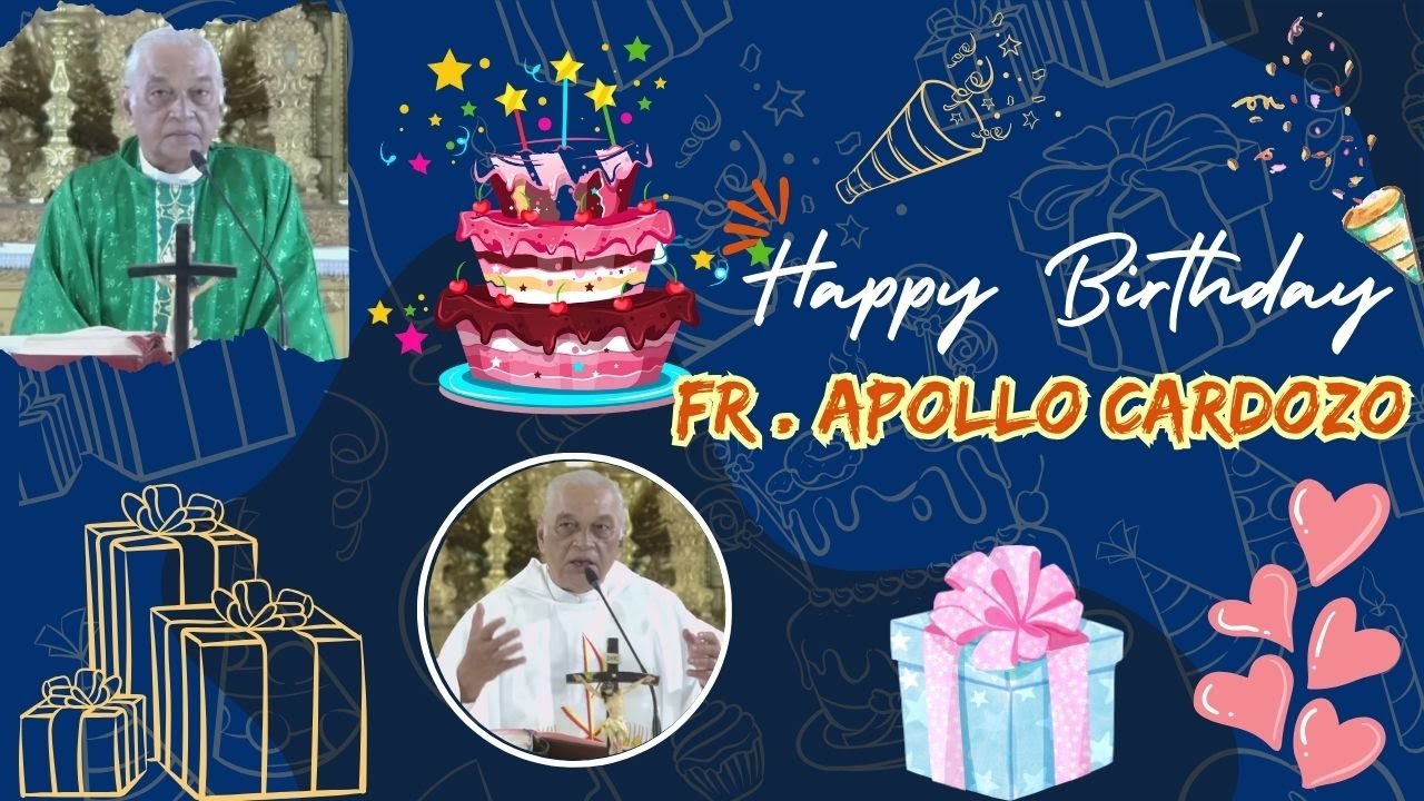 Happy Birthday Fr Apollo - Birthday Wishes - YouTube