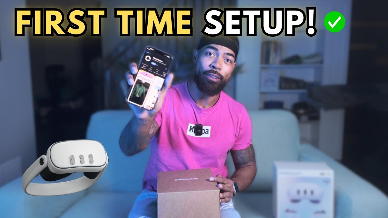 Meta Quest 3 Setup for Beginners – Easy Step-by-Step Guide! - YouTube