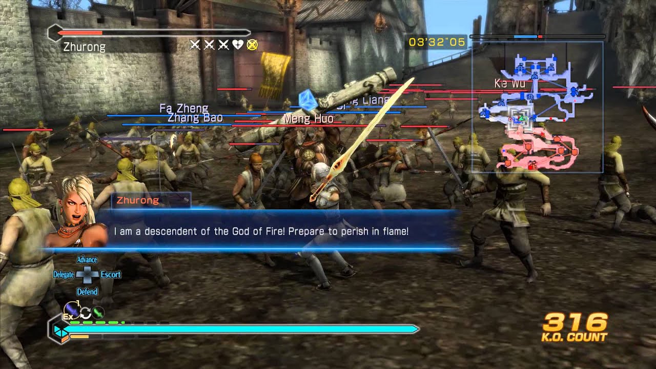 DYNASTY WARRIORS 8 - Empires Podao Weapon - YouTube