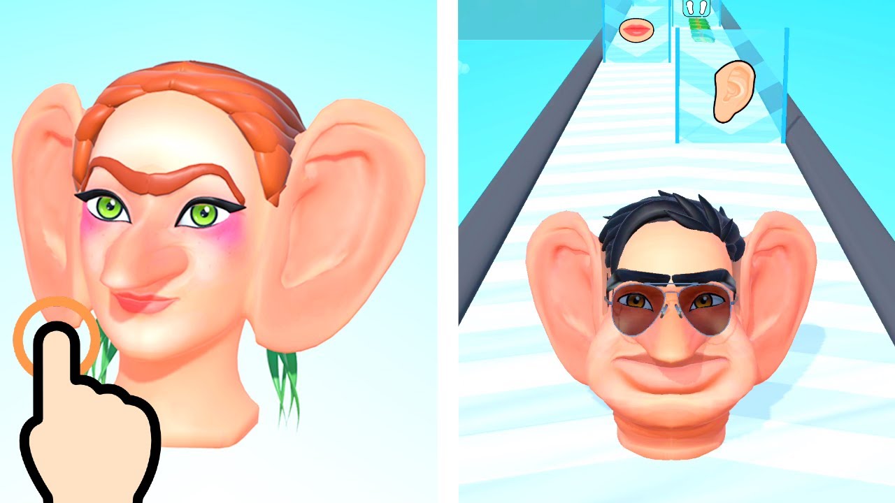 Face Maker Run - Build Face Head Run - All Levels iOS Android GamePlay ...