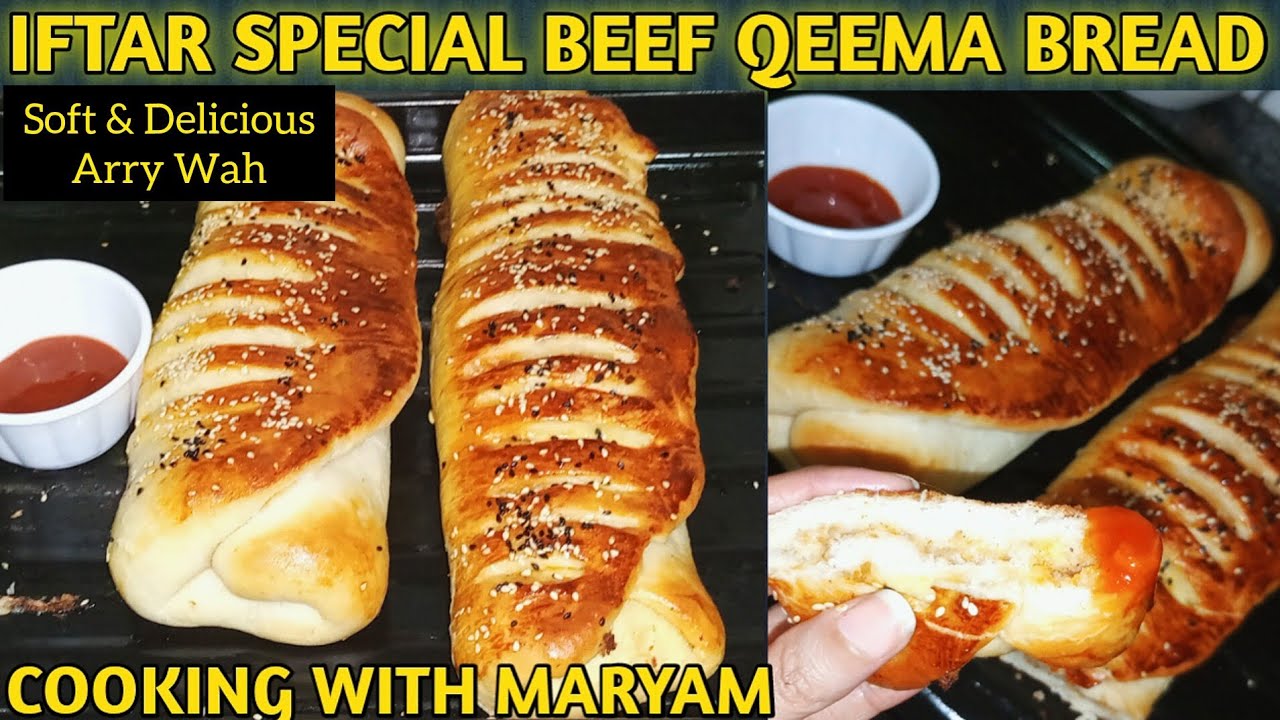 Beef Qeema Bread Recipe | Perfect for Iftar | Cooking with Maryam - YouTube