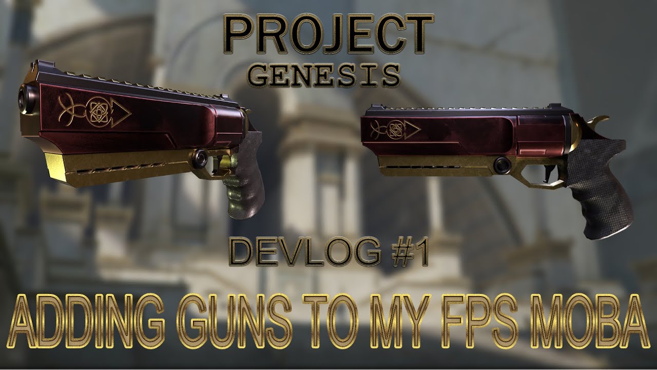 Devlog #1 Adding Weapons To My First Person MOBA #ProjectGenesis #UE5 # ...