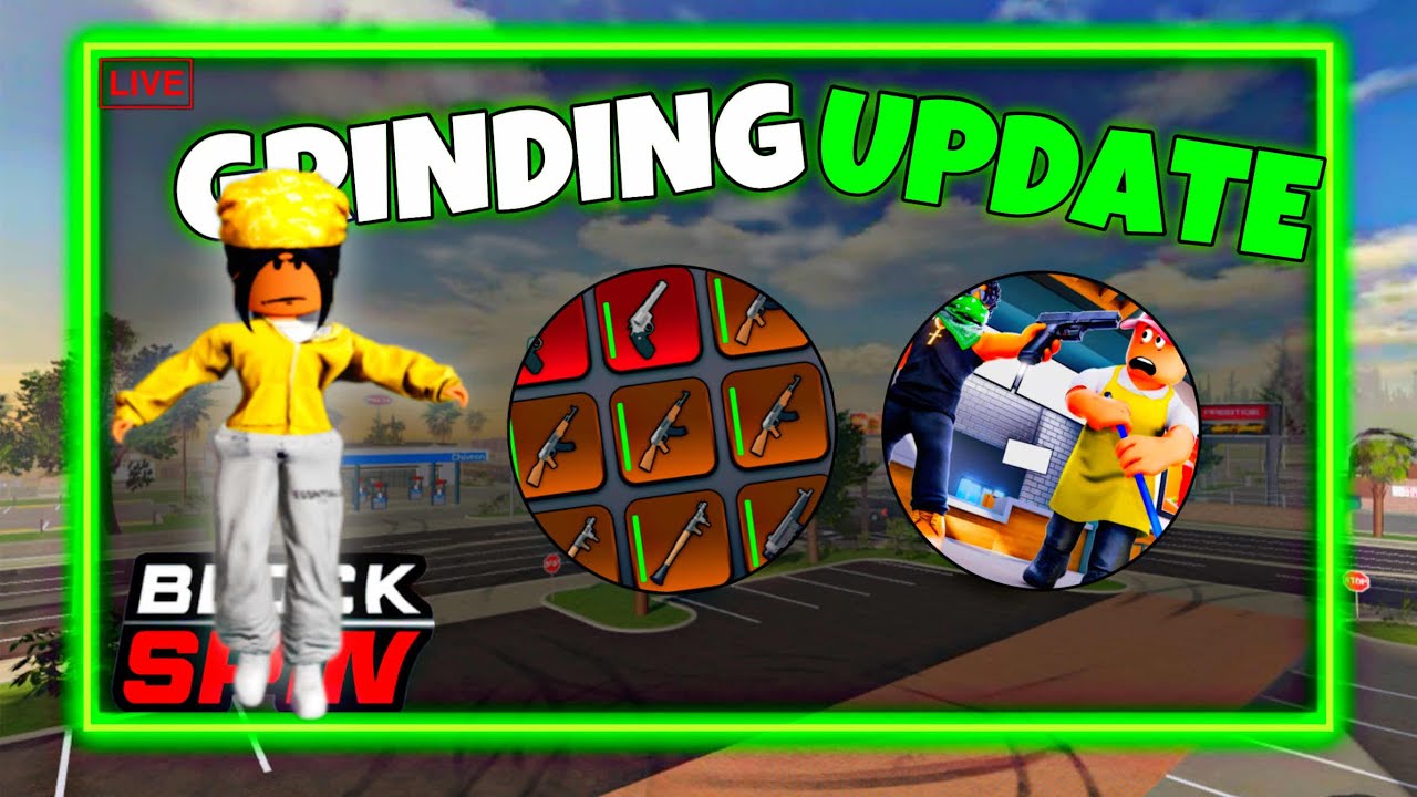 Grinding NEW Blockspin Roblox Update LIVE! - YouTube