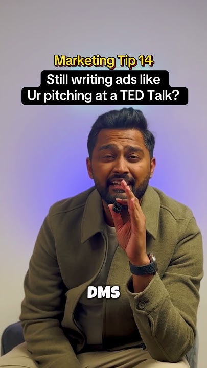 Still writing ads like you’re pitching at a TED Talk? - YouTube