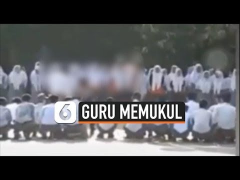 Video Viral Guru Menganiaya Murid - Liputan6.com