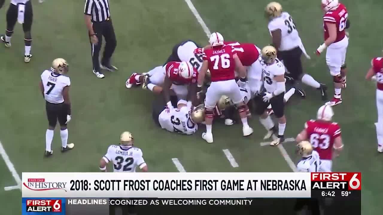 Today in History - Sept. 8: Scott Frost falls in Husker coaching debut ...