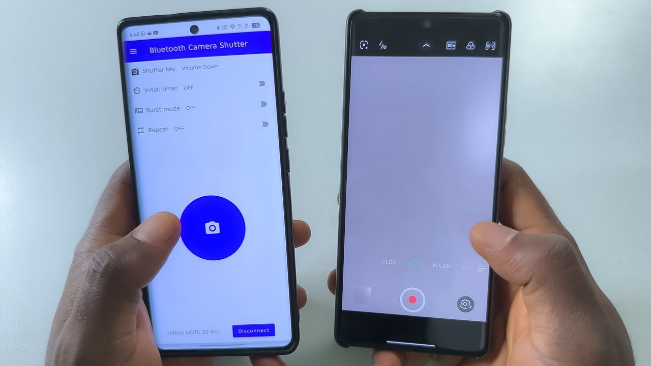 How To Use Bluetooth Camera Shutter - Control Android Camera Using ...